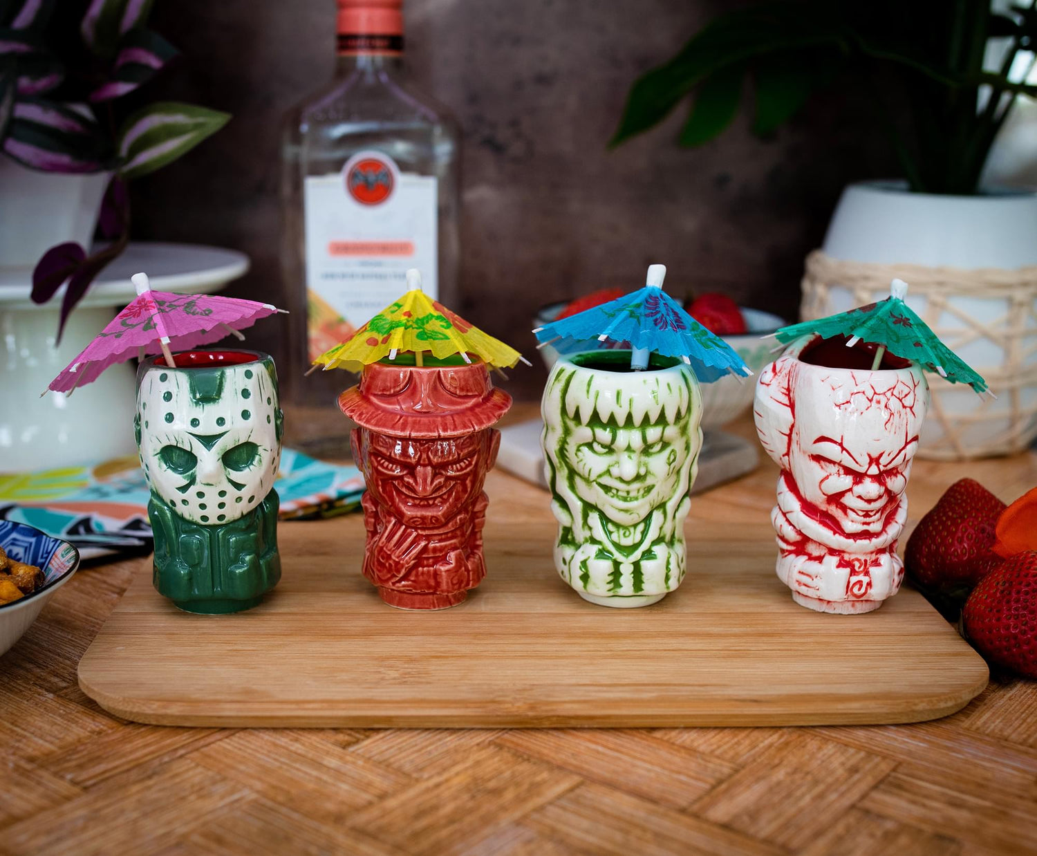 Geeki Tiki Horror Muglet 4-Pack | Free Shipping