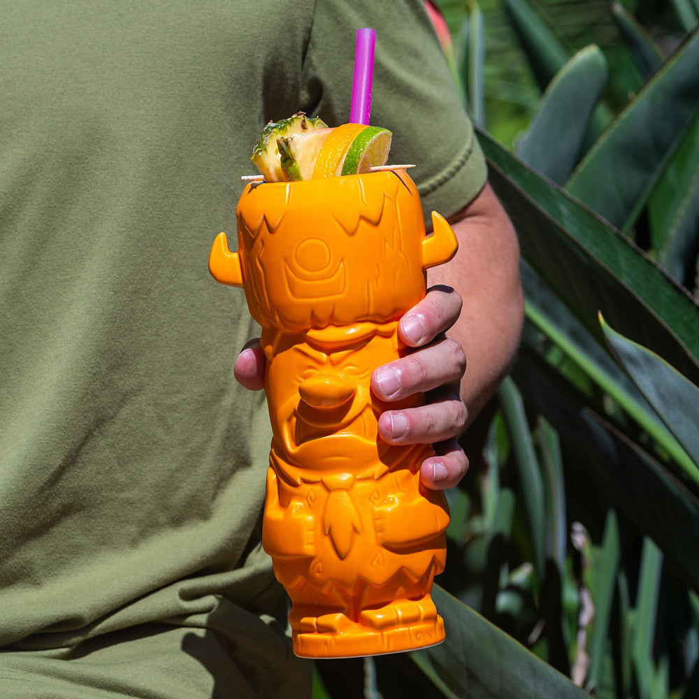 The Flintstones Fred & Barney 28oz Geeki Tiki Mug Set | Free Shipping
