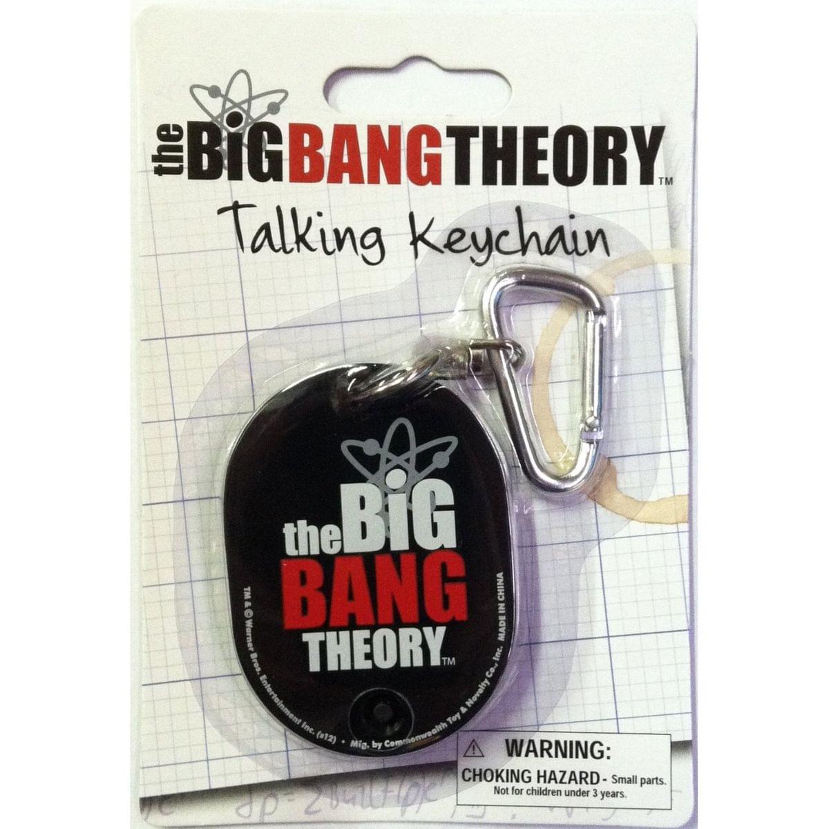Big Bang Theory Logo Talking Keychain | Free Shipping