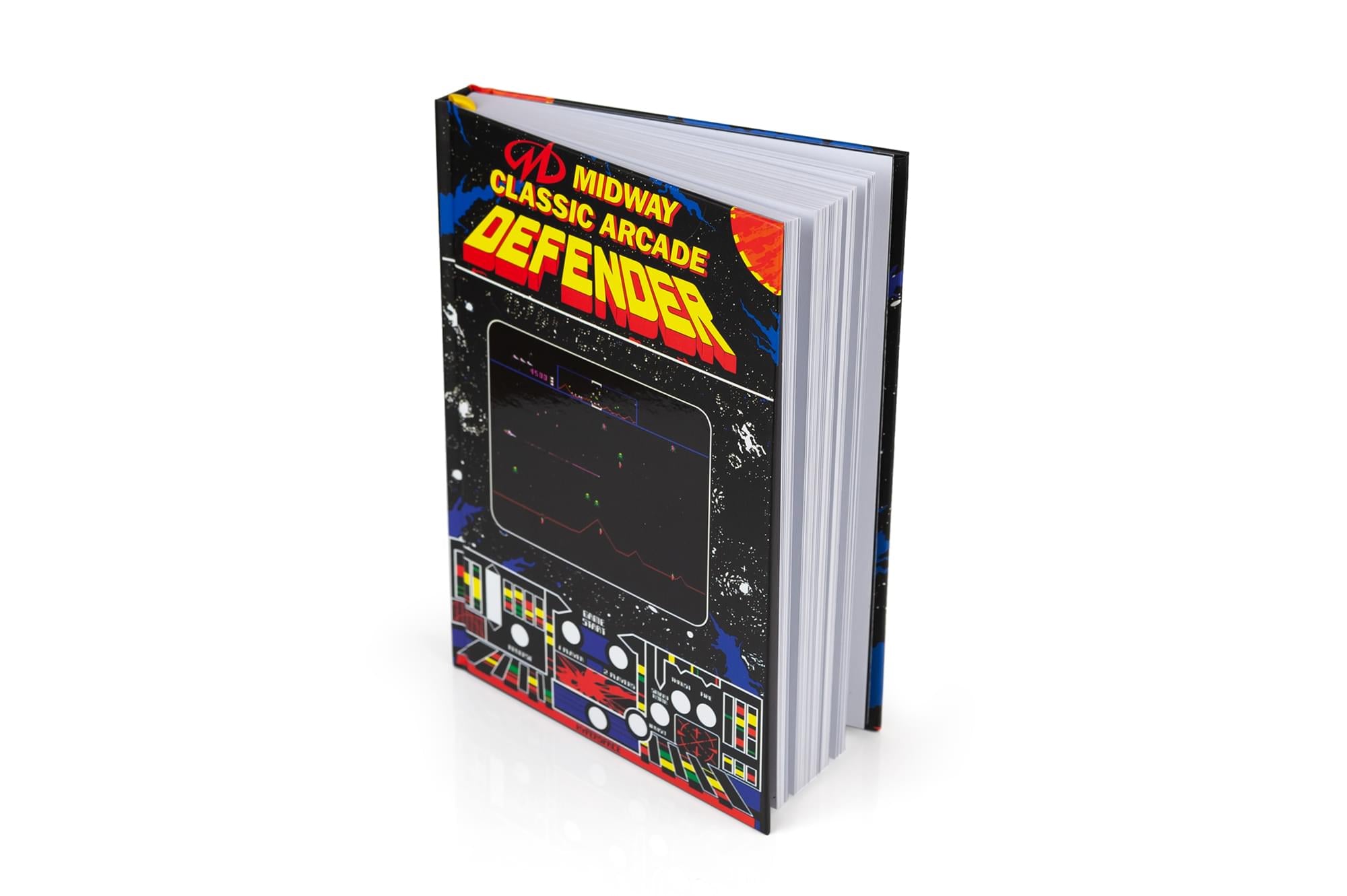Midway Arcade Games Hardback Journal - Defender | Free Shipping