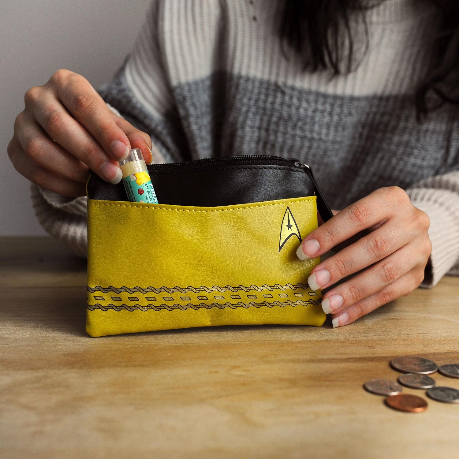 Star Trek Gold Uniform Coin Purse | Free Shipping