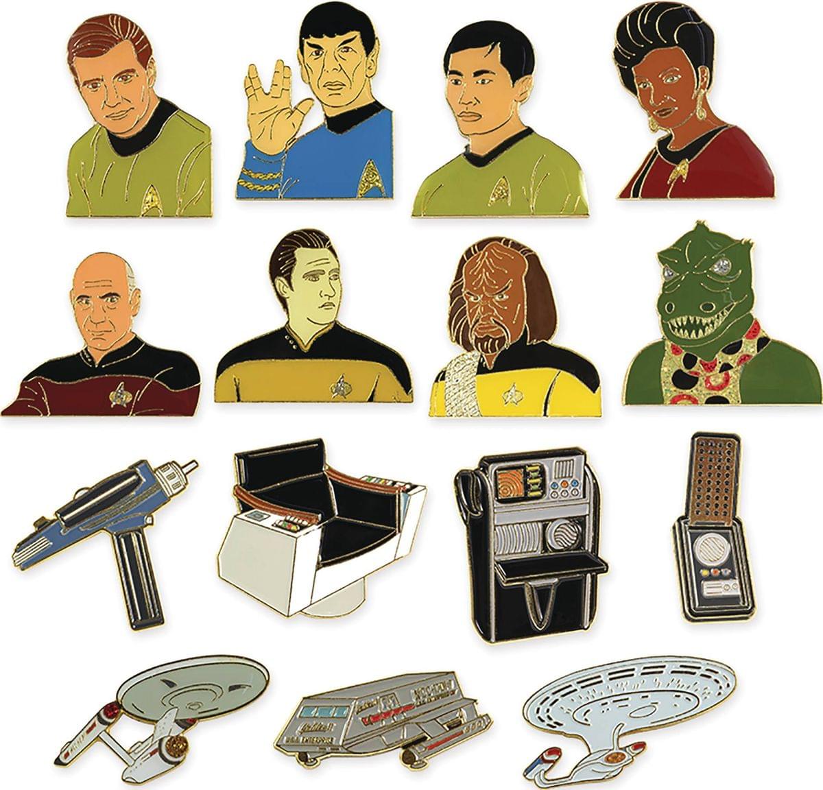 Star Trek Blind Pack Collectible Lapel Pin Random Case of 37 | Free Sh