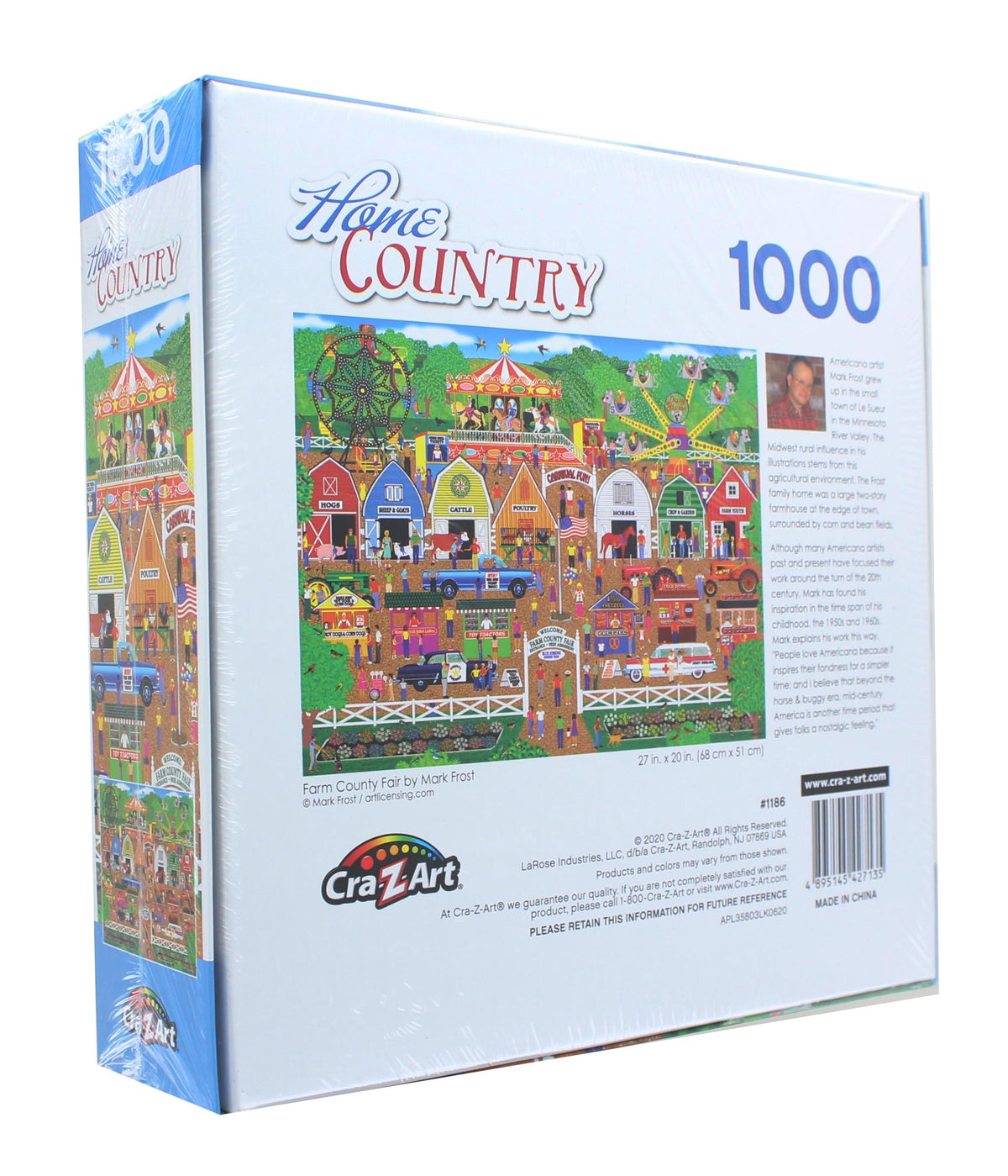 Farm County Fair 1000 Piece Jigsaw Puzzle | Free Shipping