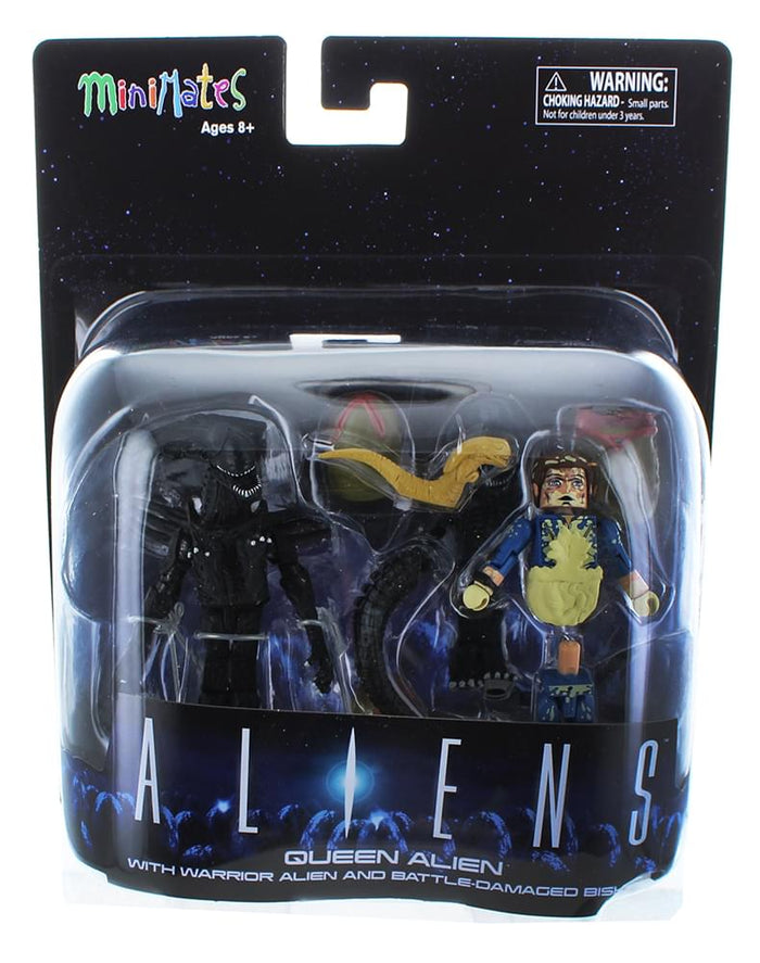 Aliens Deluxe Minimates Set of 2, Queen Alien & Power Loader | Free Sh