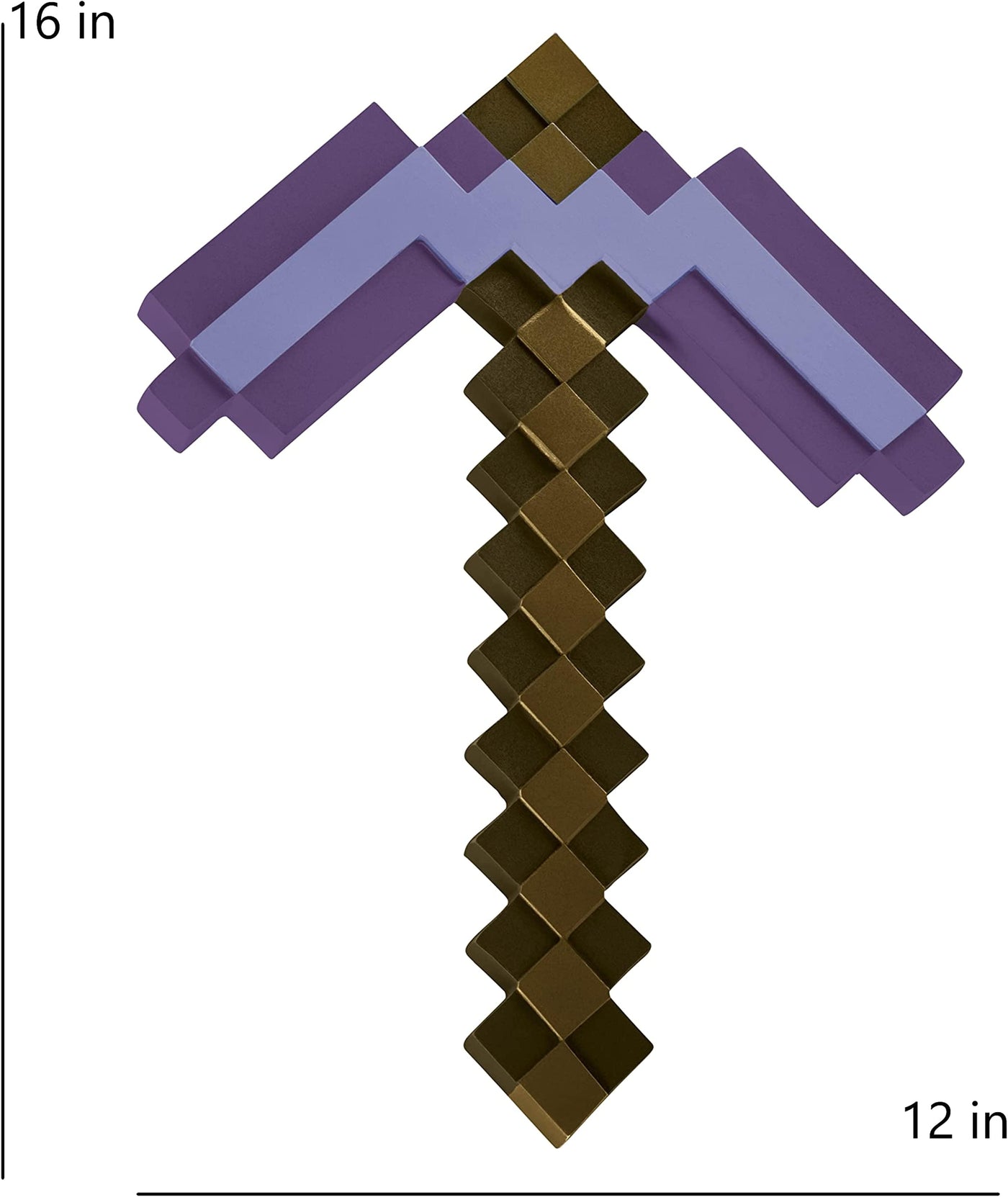 Minecraft Enchanted Pickaxe Costume Accessory | Free Shipping