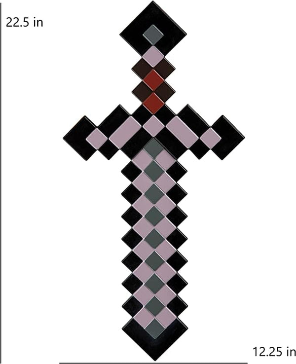 Minecraft Netherite Sword Costume Accessory | Free Shipping