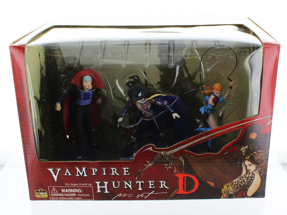Vampire Hunter D 3-Piece PVC Figure Set | Free Shipping