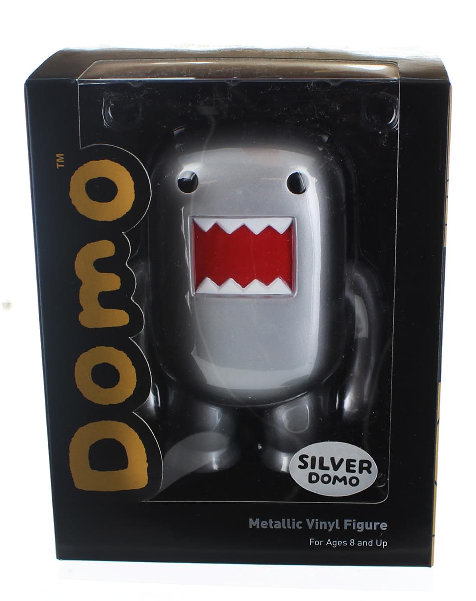 Domo 4" Vinyl Figure: Metallic Silver | Free Shipping