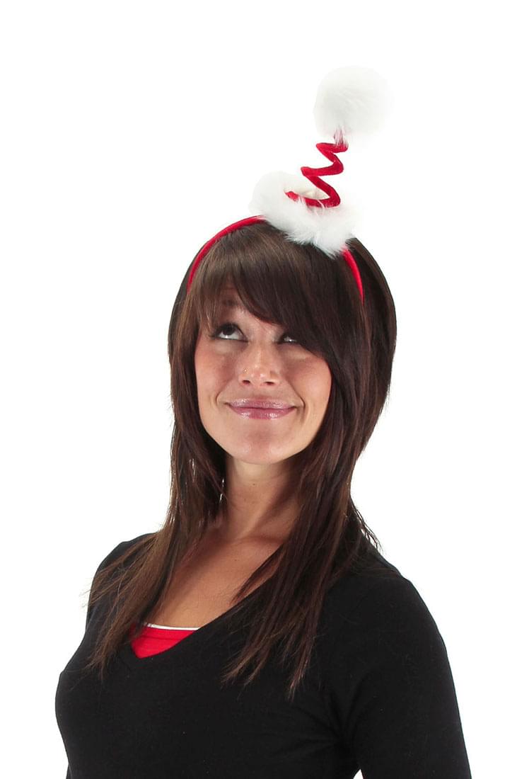 Cocktail Springy Santa Headband One Size Fits Most | Free Shipping