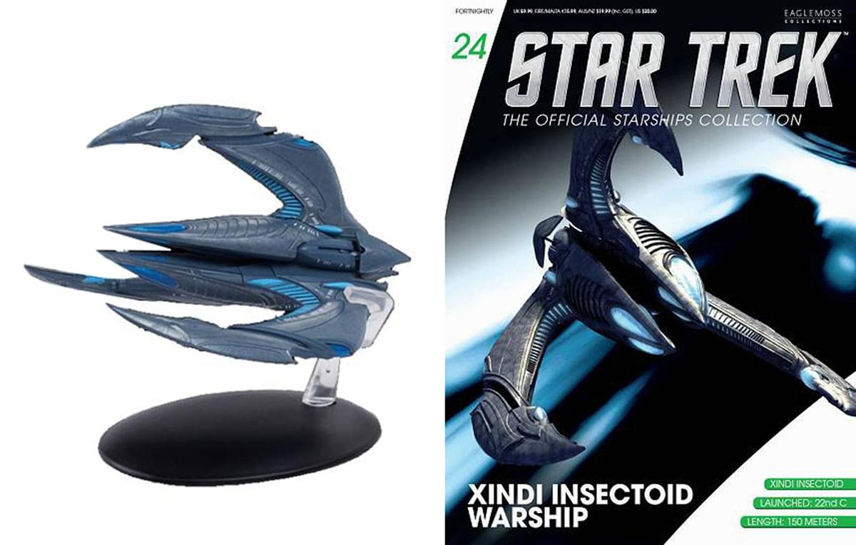Star Trek Starship Collection #24 Xindi Insectoid | Free Shipping