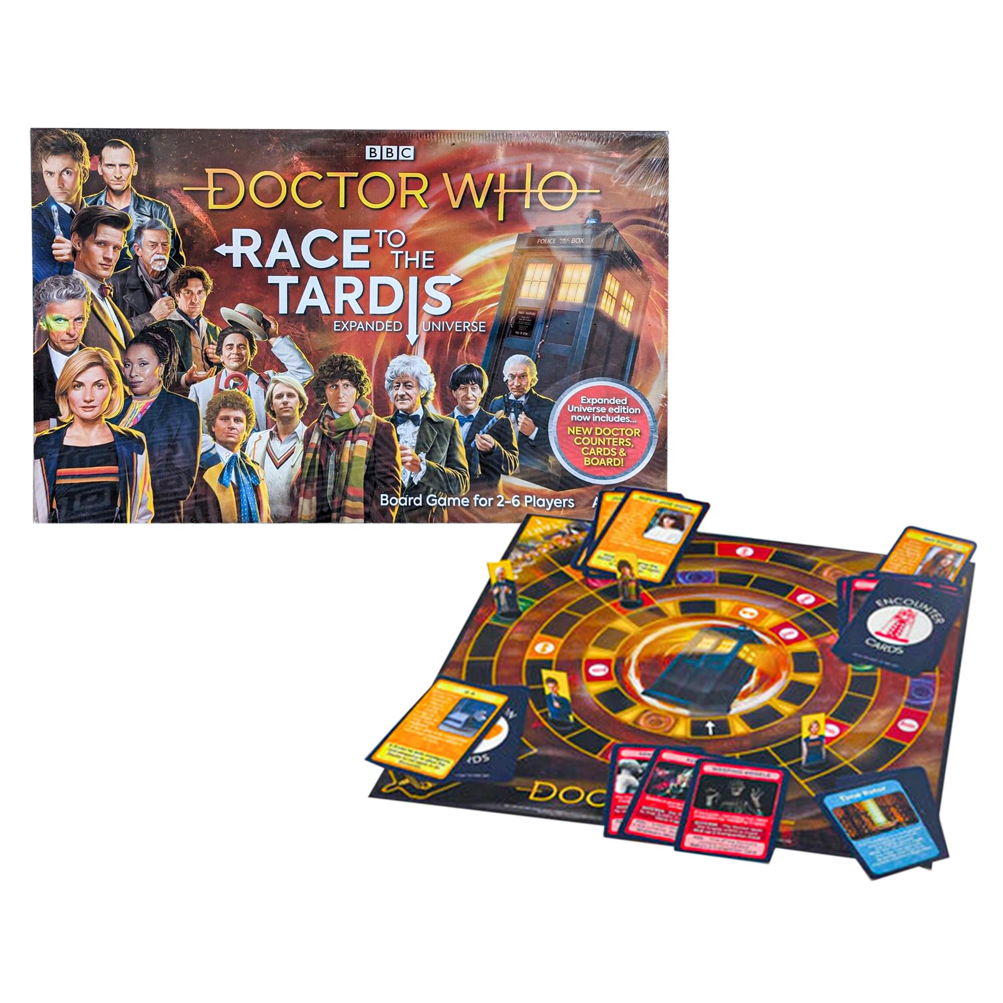 Doctor Who Race to Tardis Expanded Universe Game | Free Shipping
