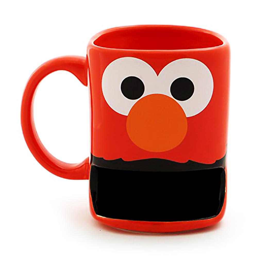 Sesame Street 10oz Mug w/ Cookie Slot, Elmo | Free Shipping