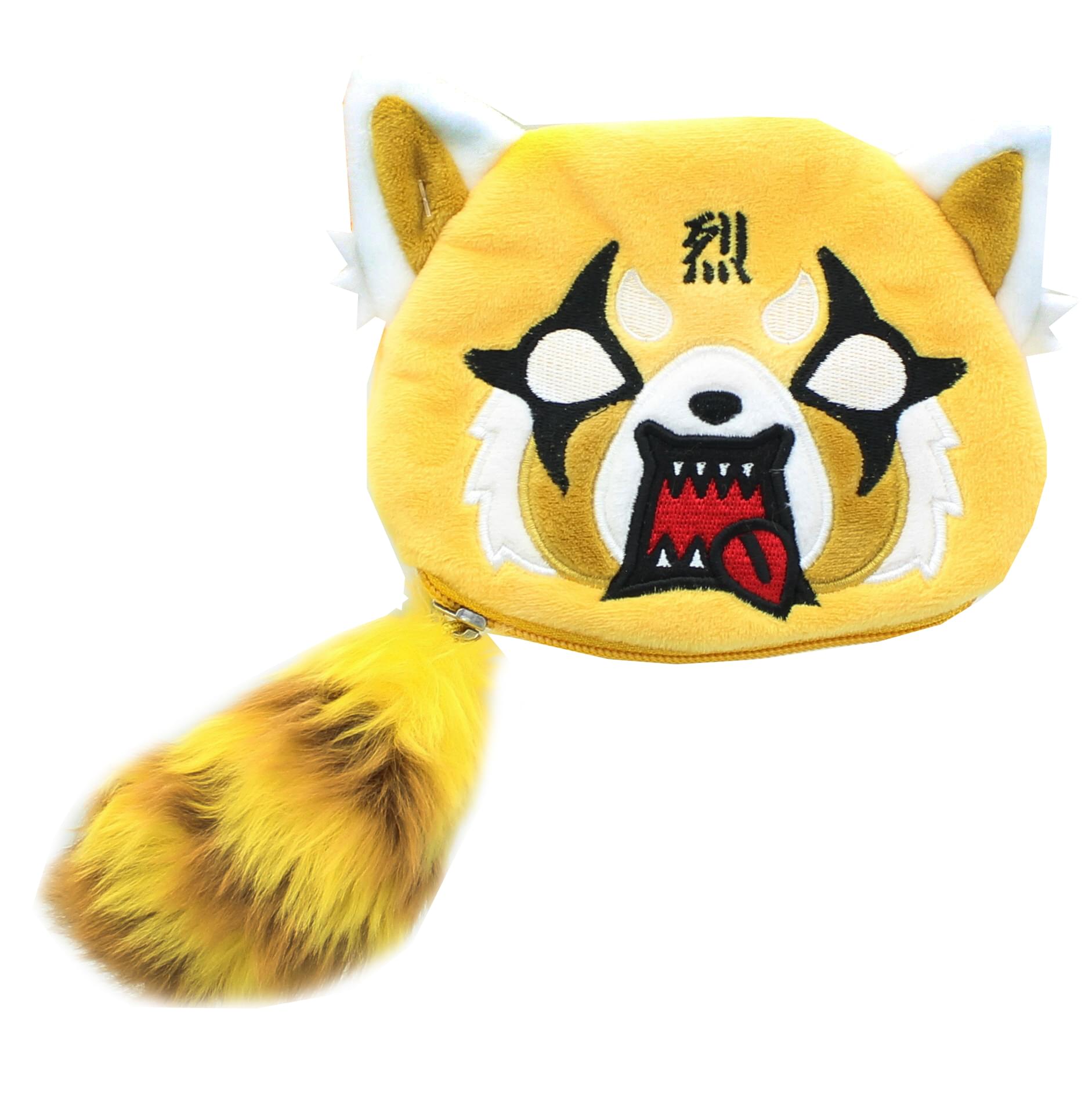 Aggretsuko Calm Face Plush Coin Purse | Free Shipping