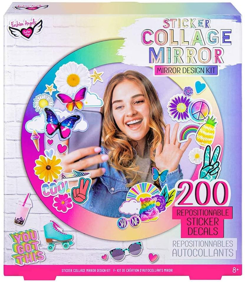 Fashion Angels Sticker Collage Mirror Design Set | Free Shipping