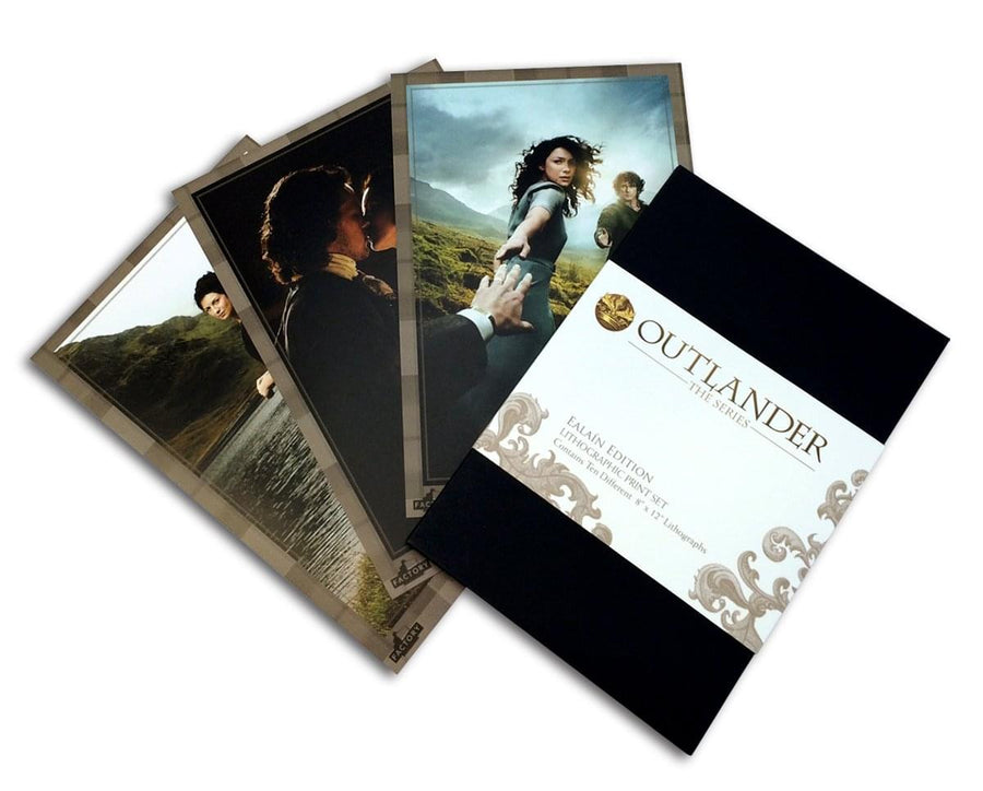 Outlander 8 x 12 Inch 10 Piece Lithographic Print Set | Free Shipping
