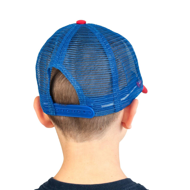 Stranger Things Red, White & Blue Mesh Trucker Cap | Free Shipping