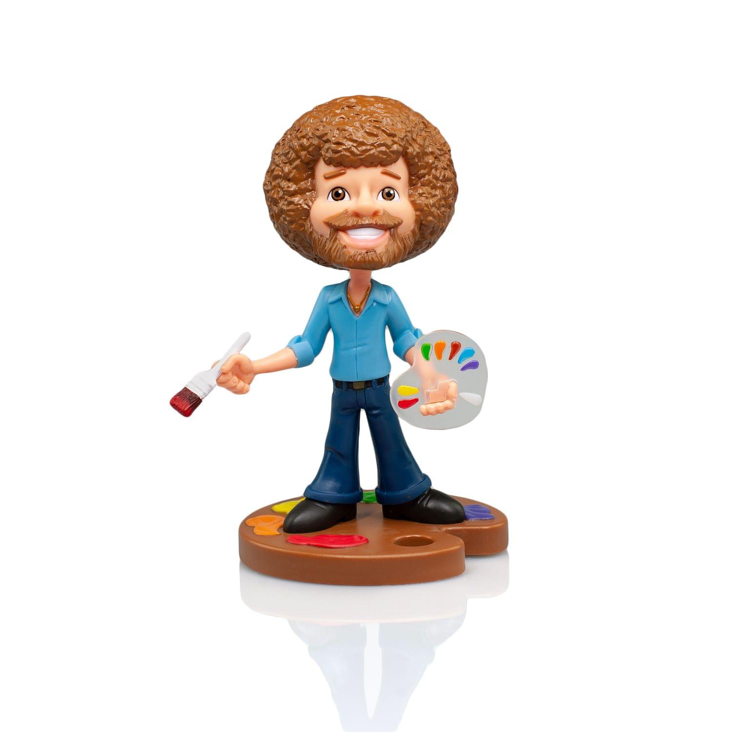 Bob Ross Vinyl Figure - Full Color Version | Free Shipping