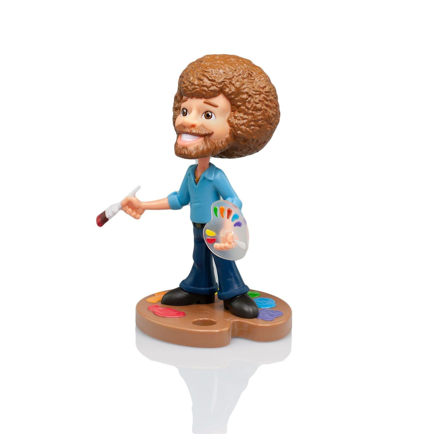 Bob Ross Vinyl Figure - Full Color Version | Free Shipping