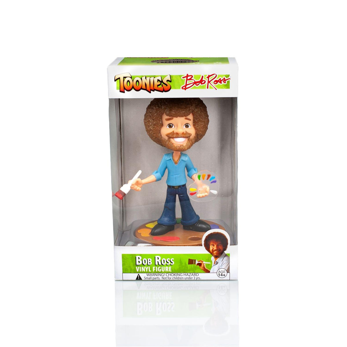 Bob Ross Vinyl Figure - Full Color Version | Free Shipping