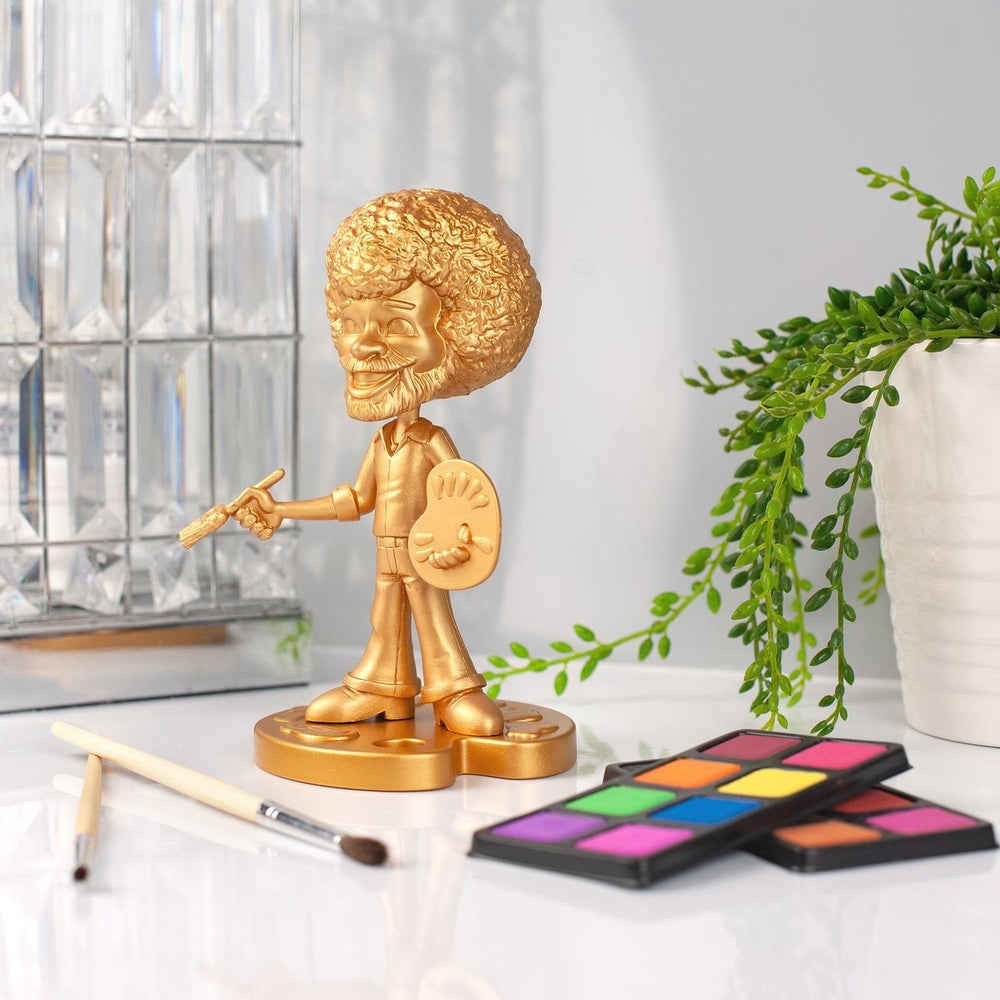 Bob Ross Vinyl Figure- Gold Variant | Free Shipping