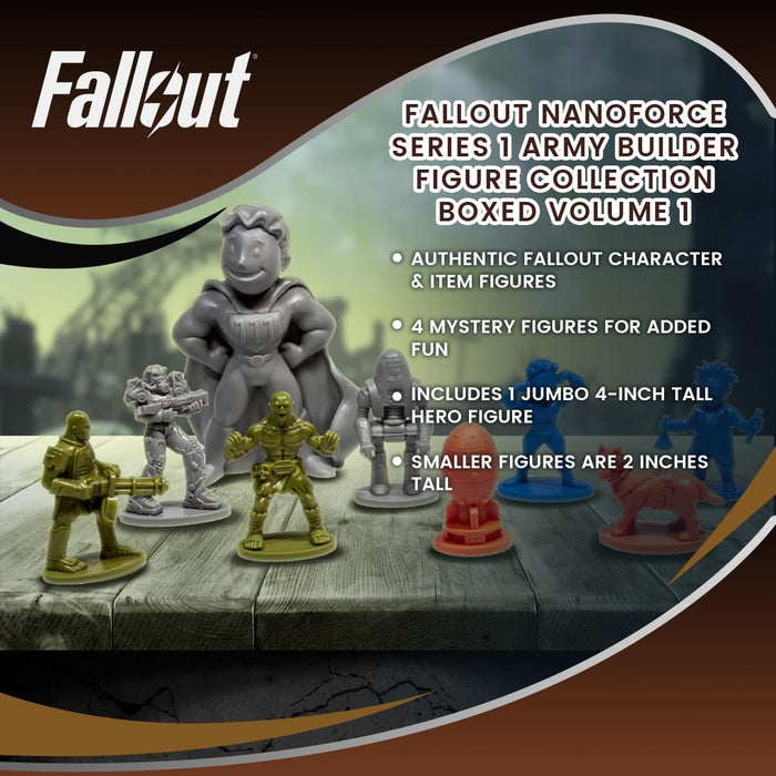 Fallout Nanoforce S1 Army Builder Figures - Boxed Version 1 | Free Shi