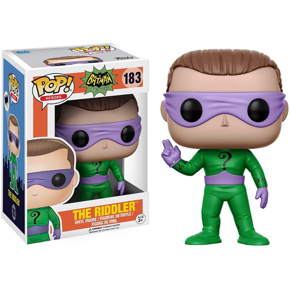 DC Heroes Funko POP Vinyl Figure - Riddler | Free Shipping