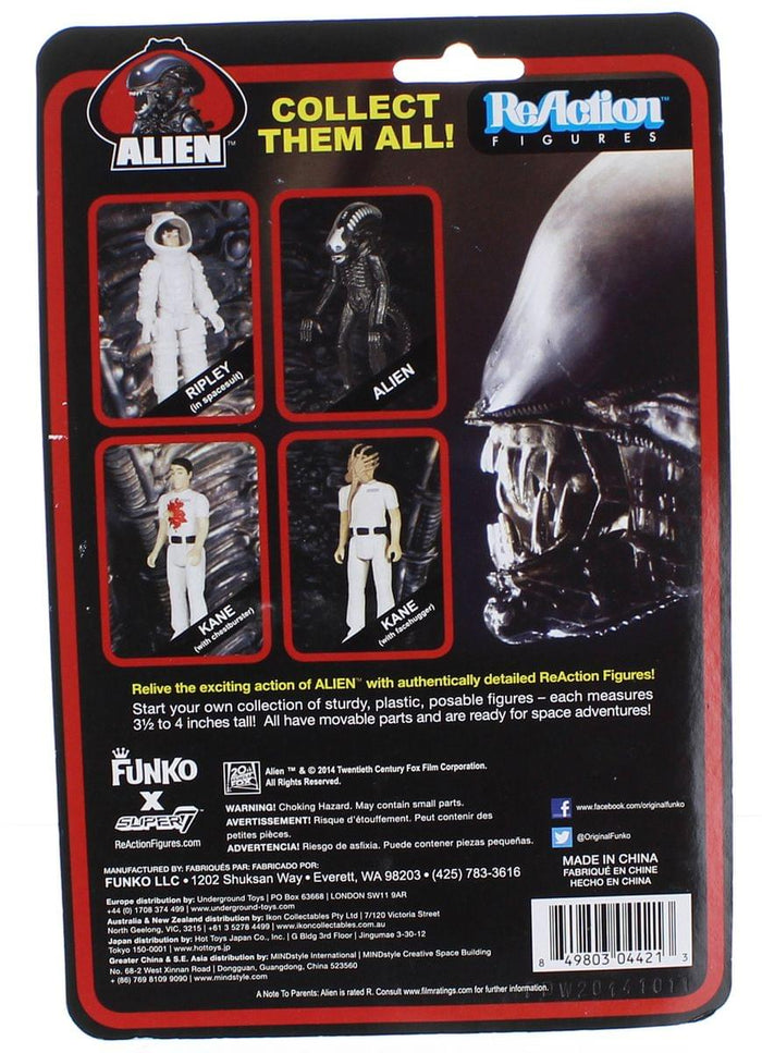 Alien Funko Reaction 3 3/4" Action Figure: Metallic Alien | Free Shipp