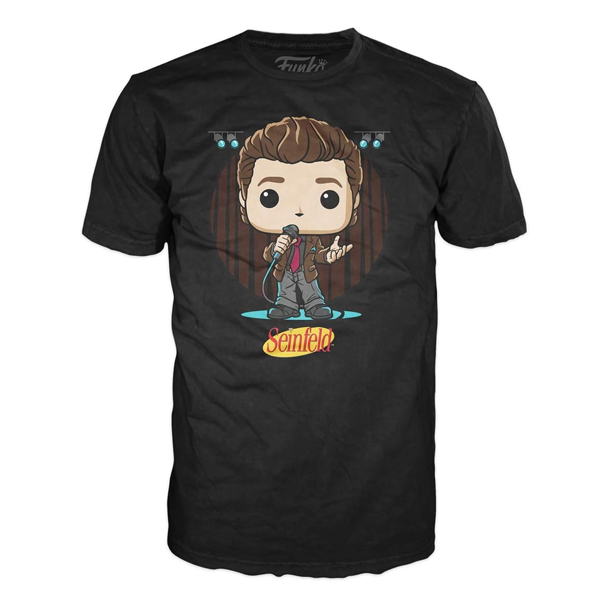 Seinfeld Pop Tees Jerry Live From Ny Adult 3x Free Shipping