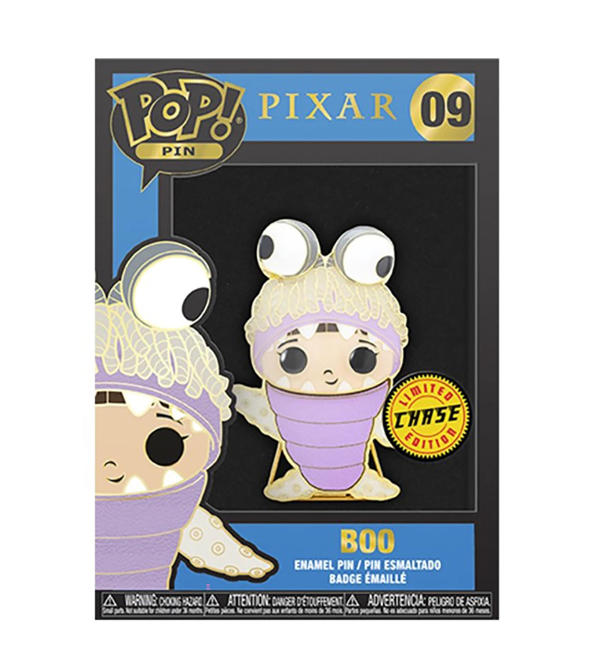 Monsters Inc. 3 Inch Funko POP Pin | Boo | Free Shipping