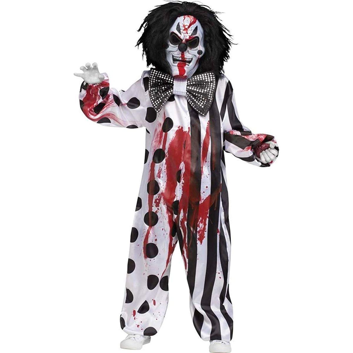 Bleeding Killer Clown Child Costume | Free Shipping