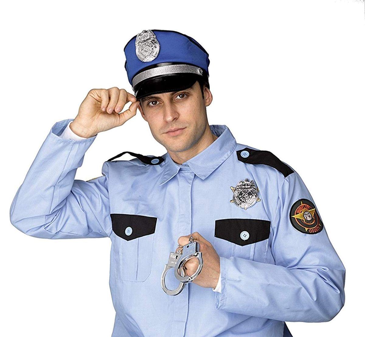 Policeman Adult Instant Costume Kit | Free Shipping