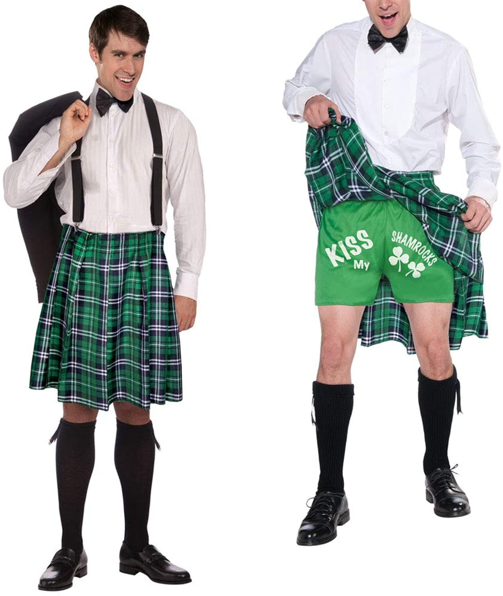 Men's Naughty Costume Kilt/Shorts Adult | Free Shipping