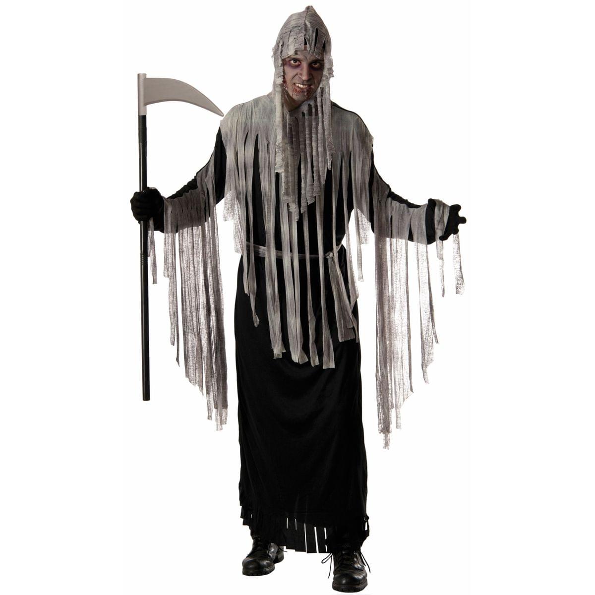 Haunted Reaper Robe W/Hood Adult Costume | Free Shipping