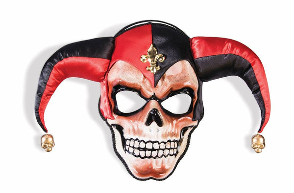 Sinister Jester Half Mask | Free Shipping