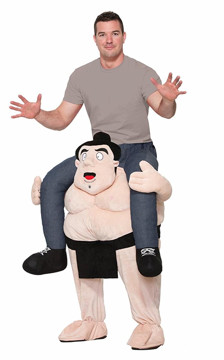 Shoulder Riding Adult Costume: Sumo | Free Shipping