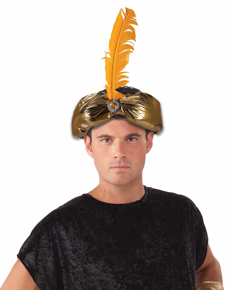Desert Prince Crown Adult Costume Hat, Gold | Free Shipping