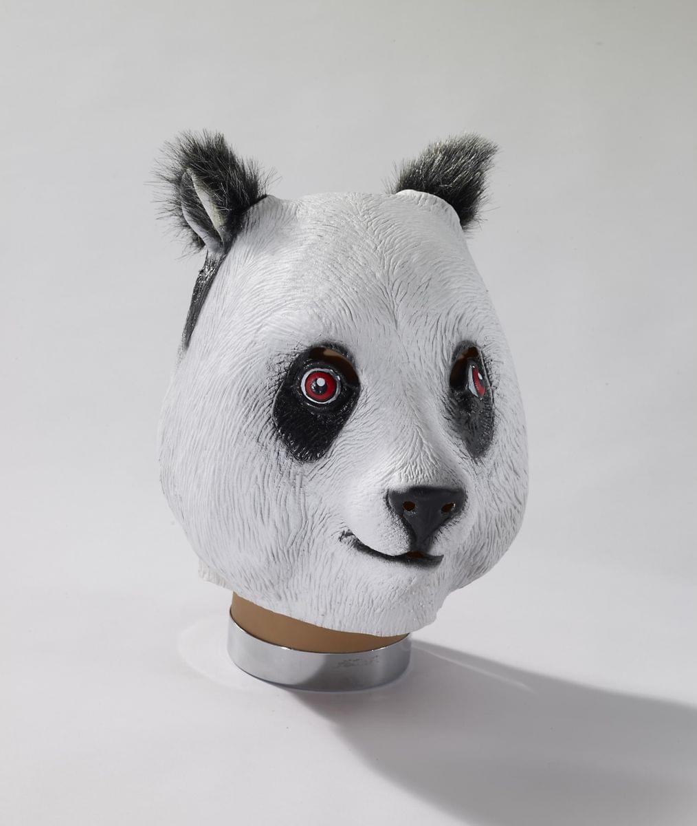 Deluxe Latex Animal Mask Adult: Panda | Free Shipping