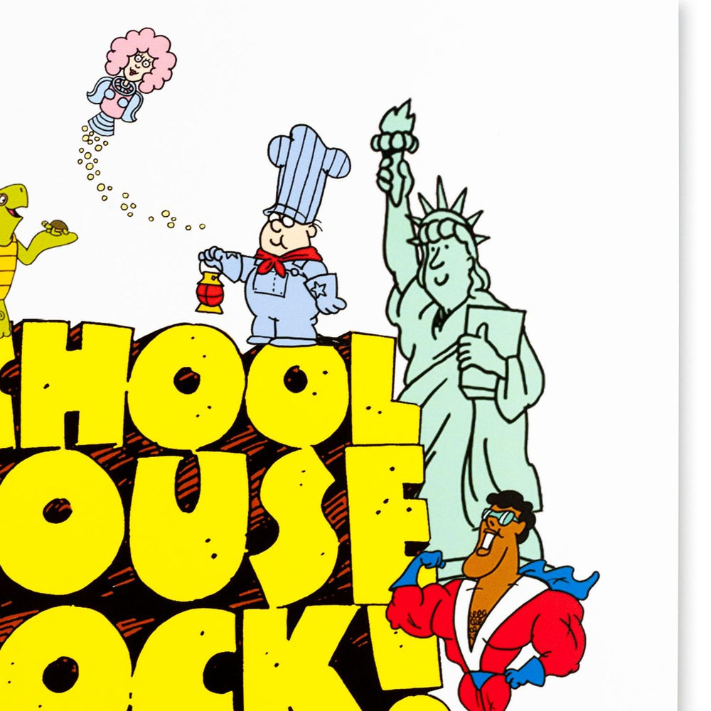 School House Rocks 11"x14" Print Poster (SDCC Exclusive) | Free Shippi