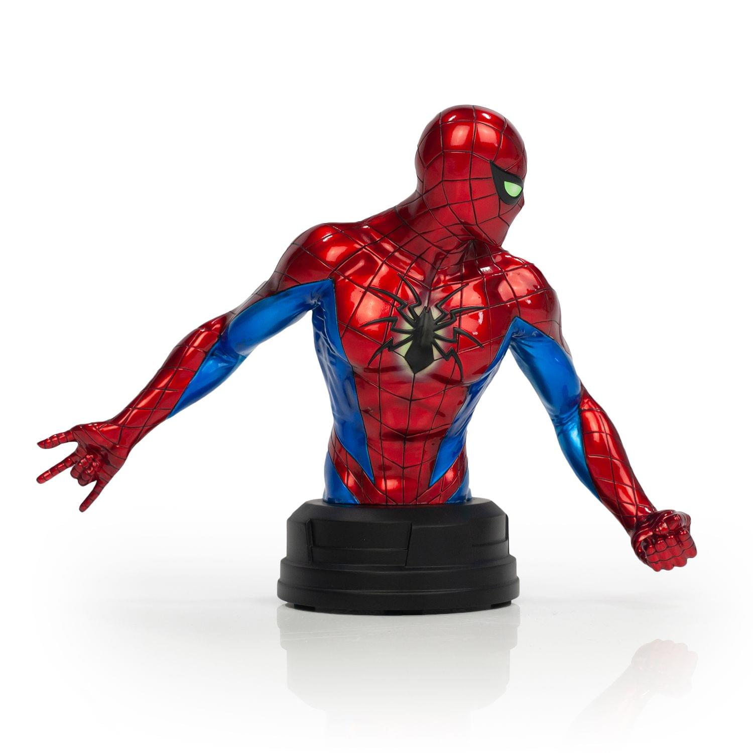 Marvel Spider-Man Mark IV Suit 6 Inch Mini Resin Bust | Free Shipping