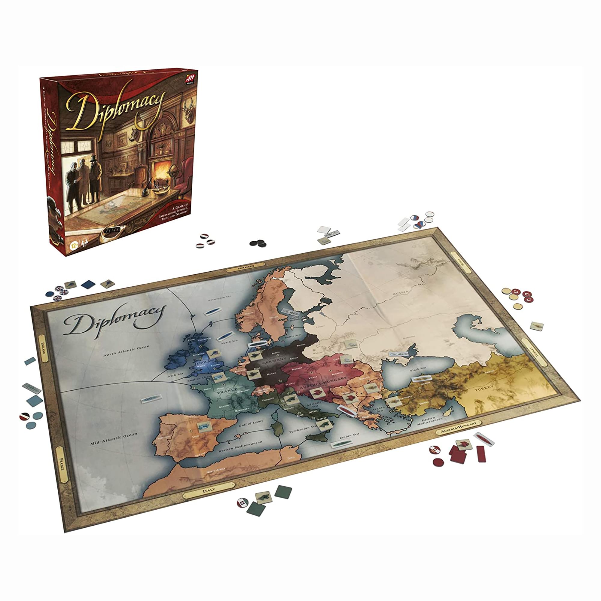 Diplomacy Cooperative Board Game | Free Shipping