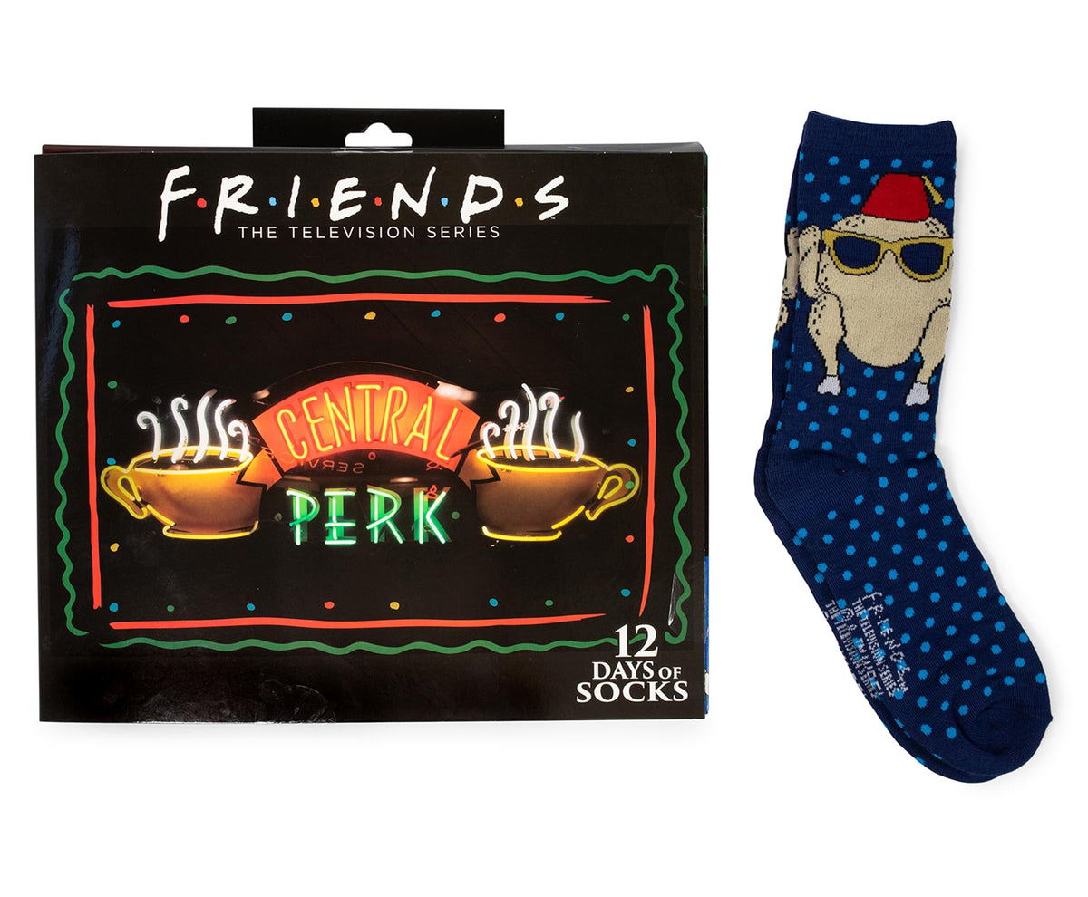Friends Mens 12 Days of Socks | Set A | Free Shipping