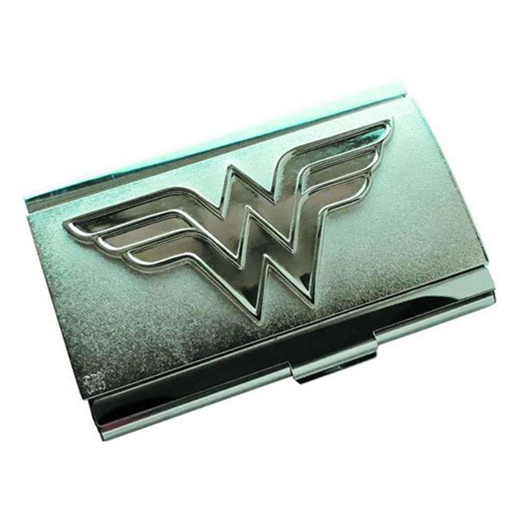 Wonder Woman Logo Metal Card Case | Free Shipping