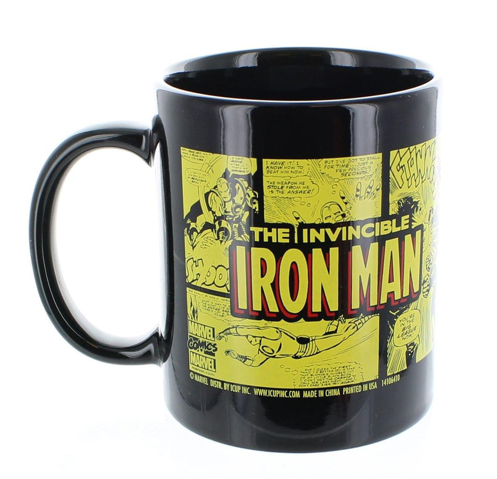 Marvel The Invincible Iron Man Comic Wrap 11 oz. Ceramic Mug | Free Sh