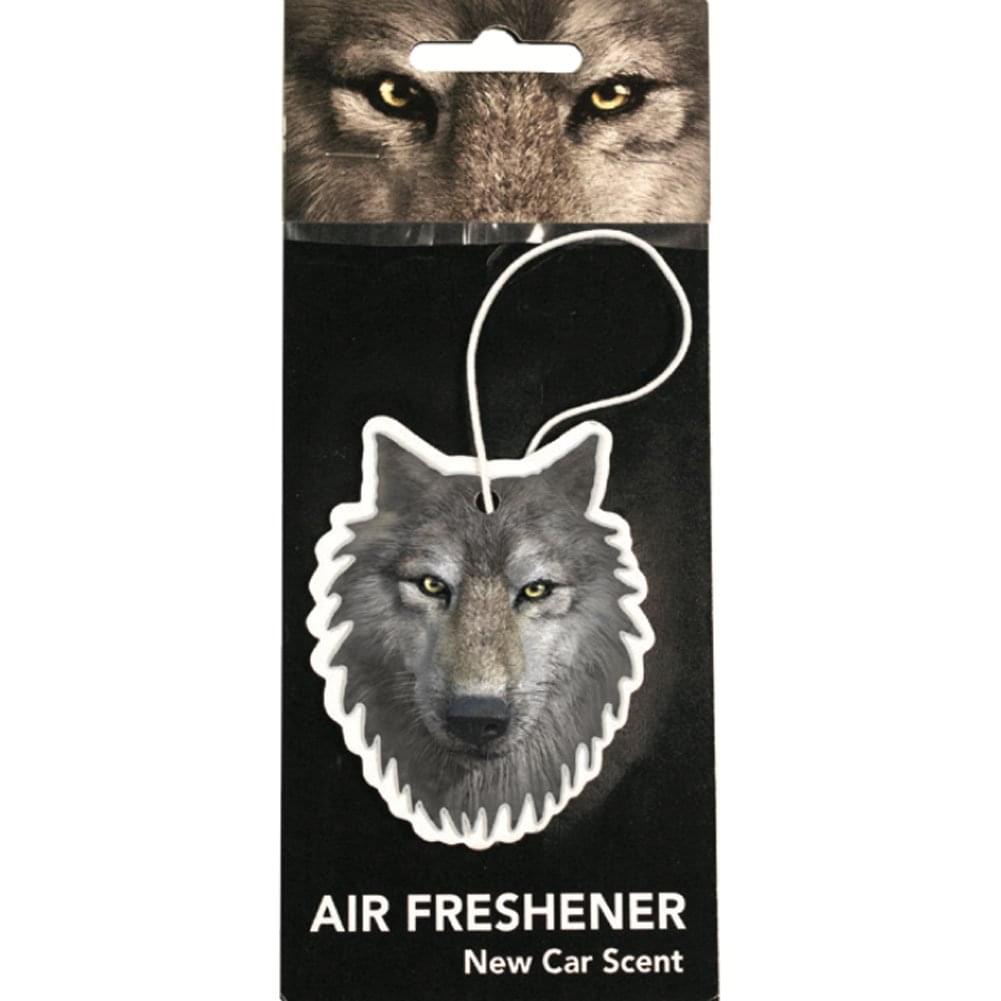 Wolf New Car Scent Hanging Air Freshener | Free Shipping