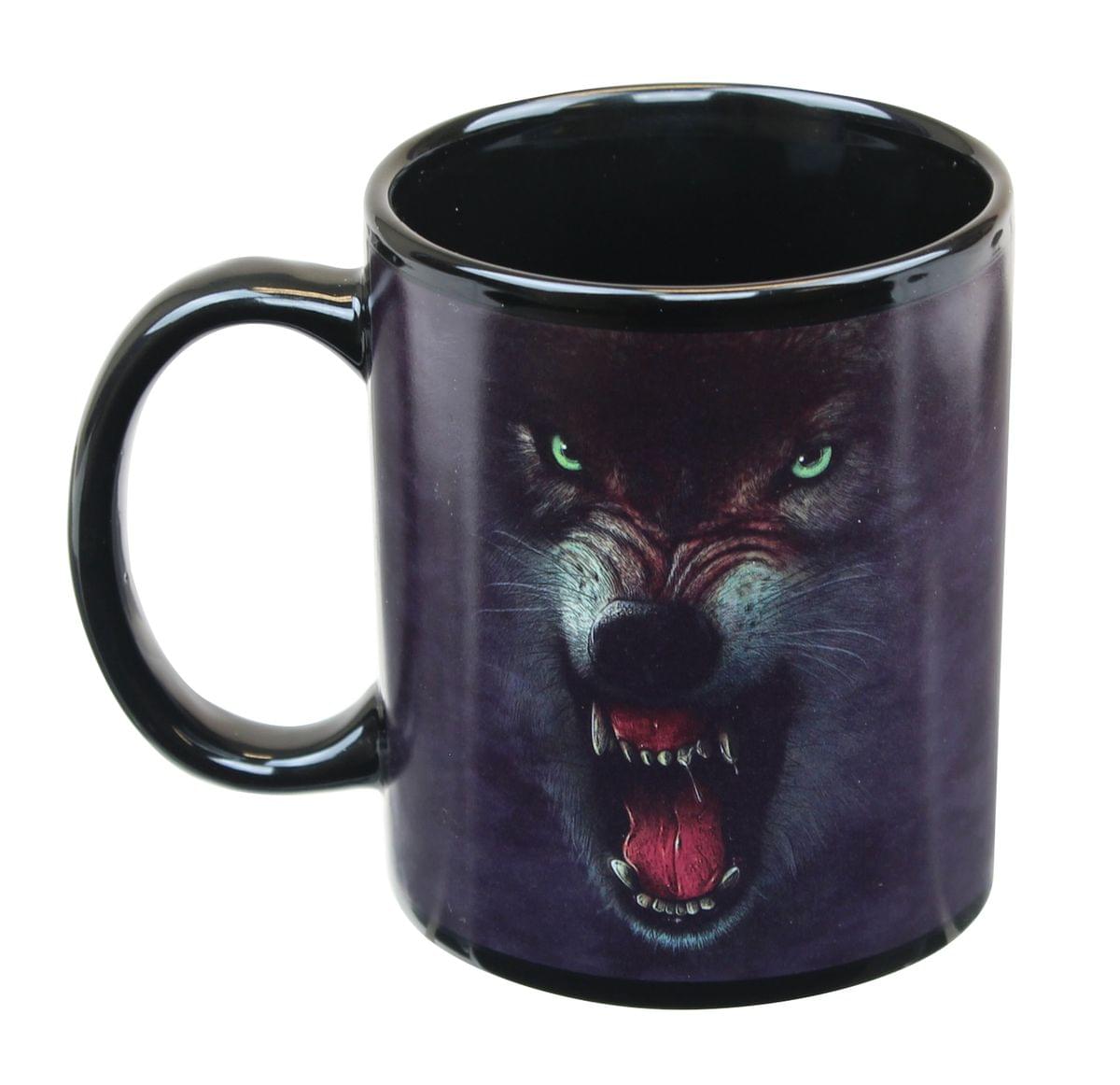 Growling Wolf 11oz Coffee Mug | Free Shipping