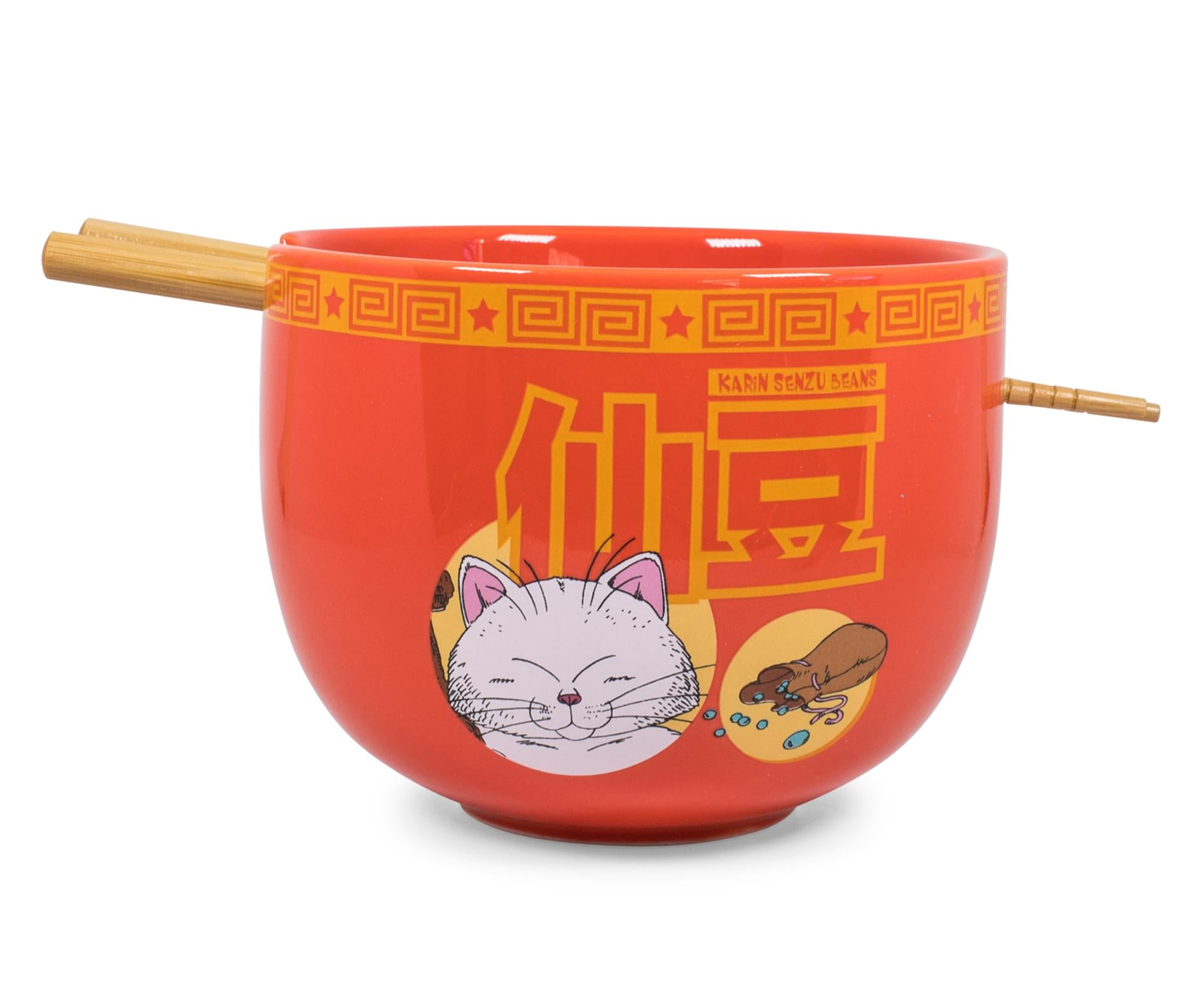 DBZ Karin Ceramic Ramen Bowl with Chopsticks | Free Shipping