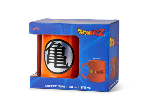 Dragon Ball Z 20oz Orange 20oz Ceramic Logo Mug | Free Shipping
