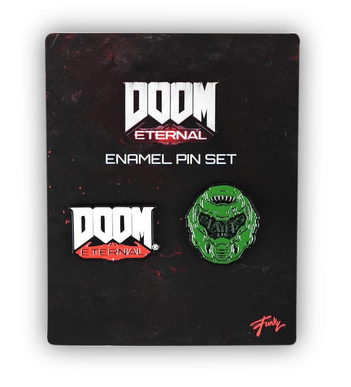 DOOM Eternal Exclusive Enamel Collector Pin Set | Free Shipping