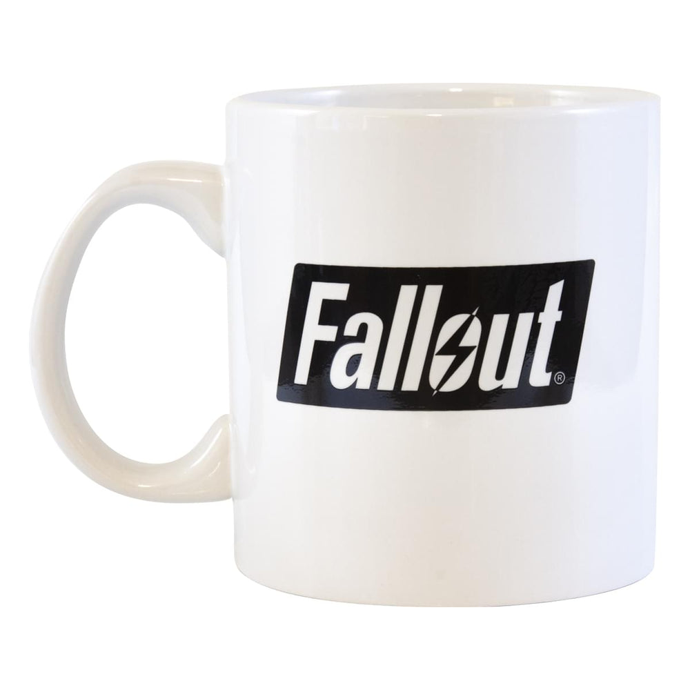 Fallout Fists Up 20oz White Coffee Mug | Free Shipping
