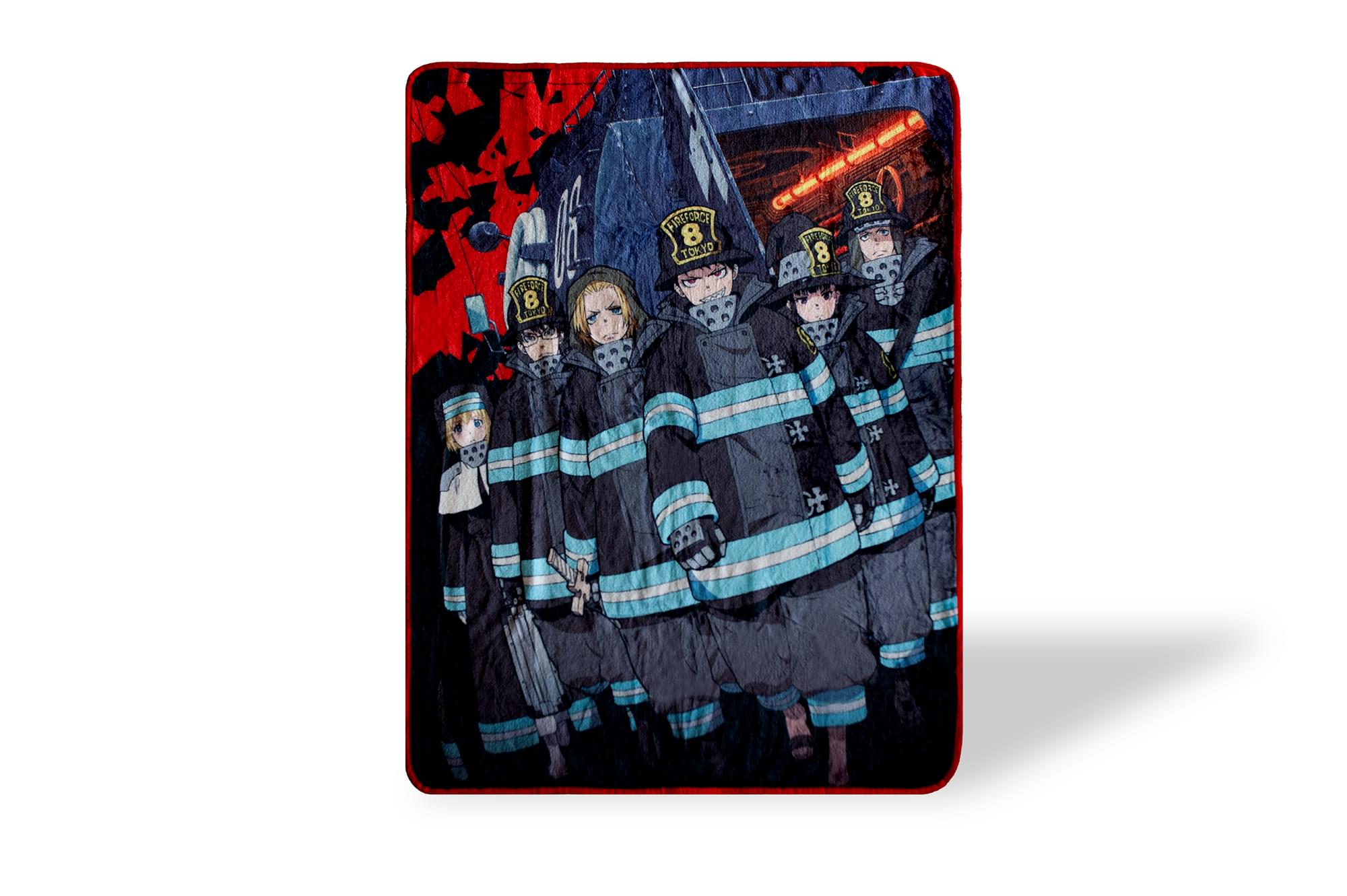 Fire Force 45x60 Inch Fleece Throw Blanket | Free Shipping